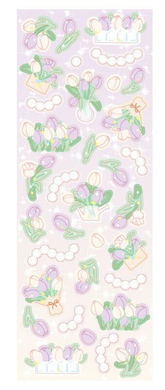 Toploader Flower Sticker Aesthetic Sticker For Jou... – Grandado