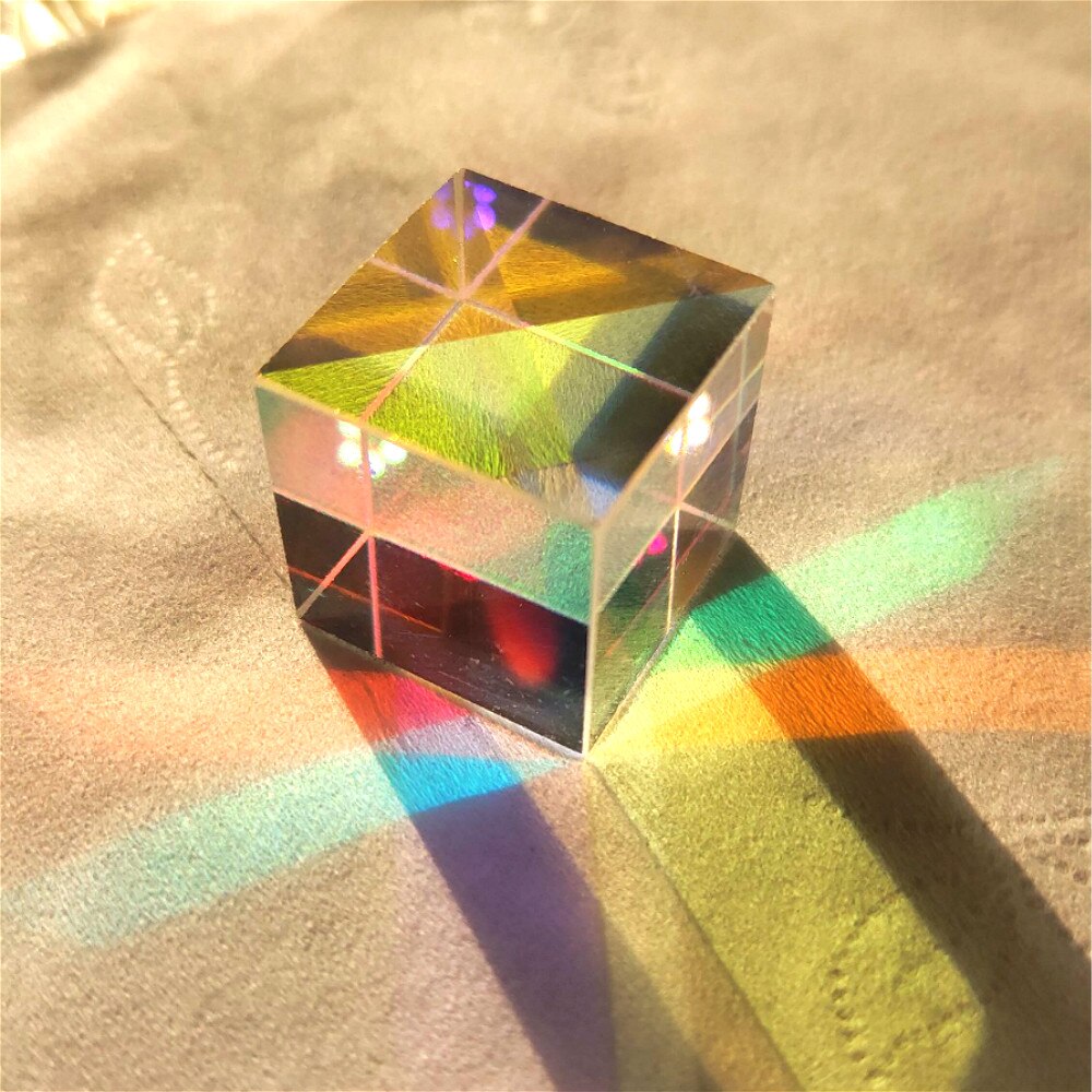 Prisma Zes-Zijdige Helder Licht Combineren Cube Pr... – Grandado