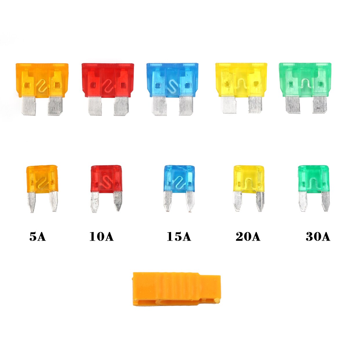 50PCS 5/10/15/20/30A Car fuse Auto Standard and Mi... – Grandado