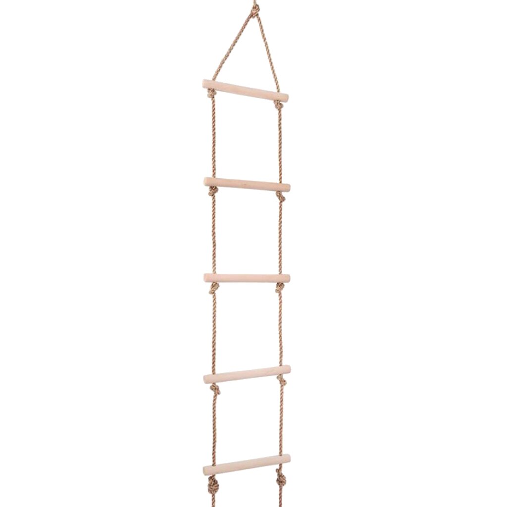Playground Climbing Wooden Rope Ladder for Kids In... – Grandado