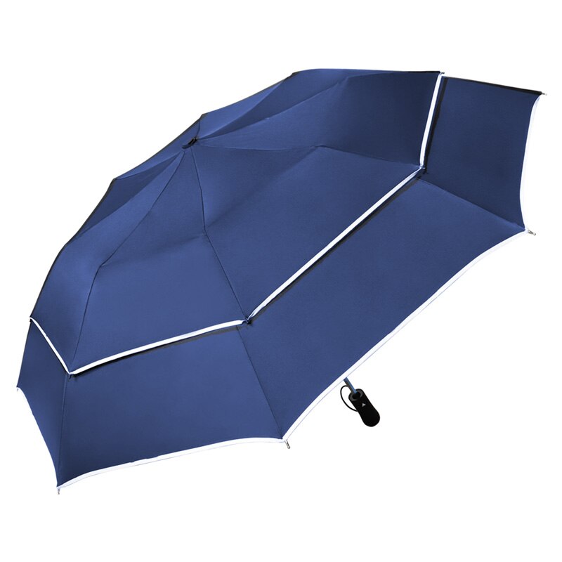 Double Layer Big Umbrella Rain Women Windproof Sem... – Vicedeal
