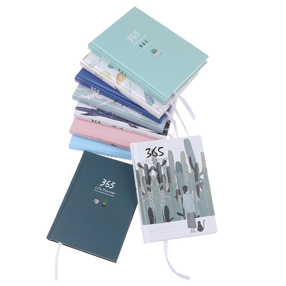 1 PC 365 DAGEN Planner Agenda Scheduler Hard Cover... – Vicedeal