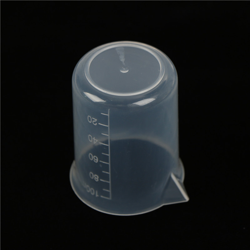 2x 100mL Clear Plastic Graduated Measuring Cup Jug... – Vicedeal