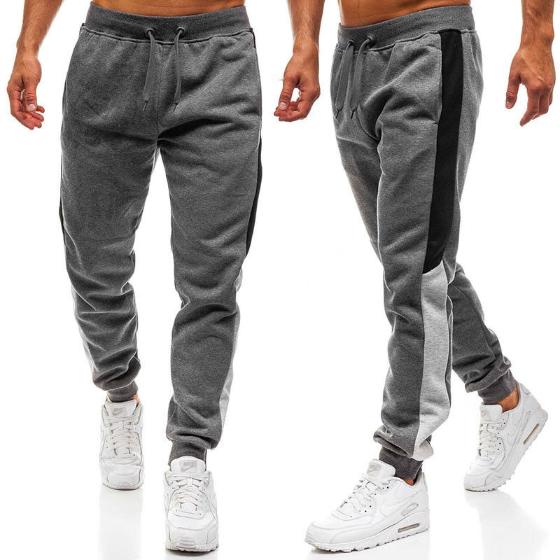 Men Sport Pant Long Trousers Tracksuit Fitness Wor... – Grandado