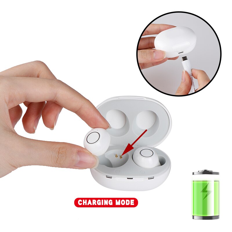 1 Paar Usb Oplaadbare Mini In Ear Hearing Aids Onz... – Vicedeal