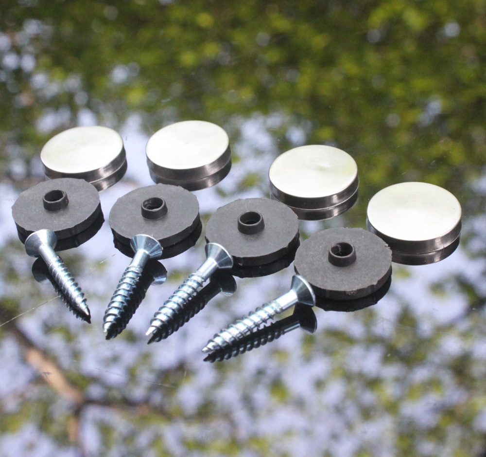 22 mm Dia Stainless Steel Cap Cover Decorative Mir... – Grandado