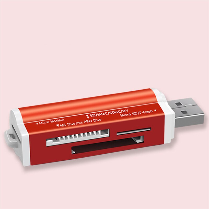All in1 4 Slots Card Reader for T-Flash,MMC,TF,M2 ... – Grandado