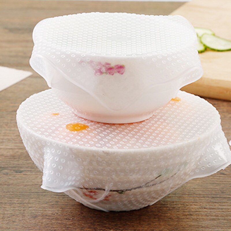 Reusable Sealed Silicone Cling Film Fresh Food Cov... – Grandado