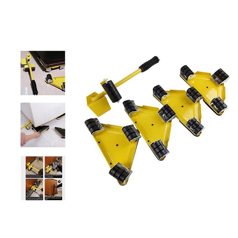 5PCs/Set Heavy Duty Furniture Lifter Furniture Mov... – Vicedeal