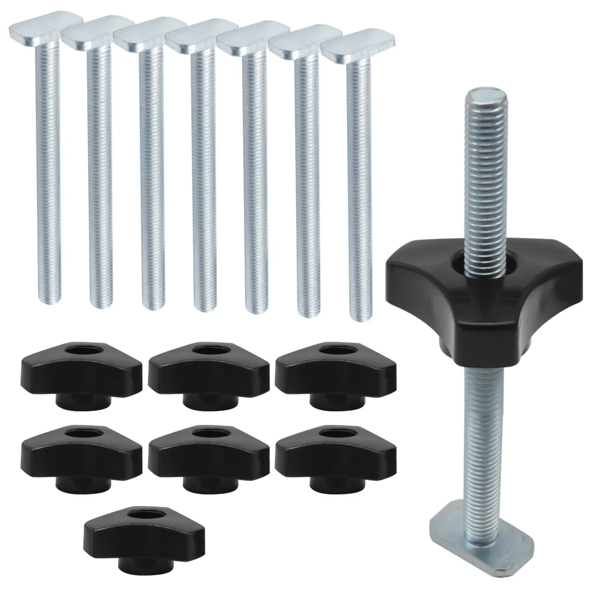 T Track Bouten Knop Kit Verstek Track Glijmoer T-S... – Vicedeal