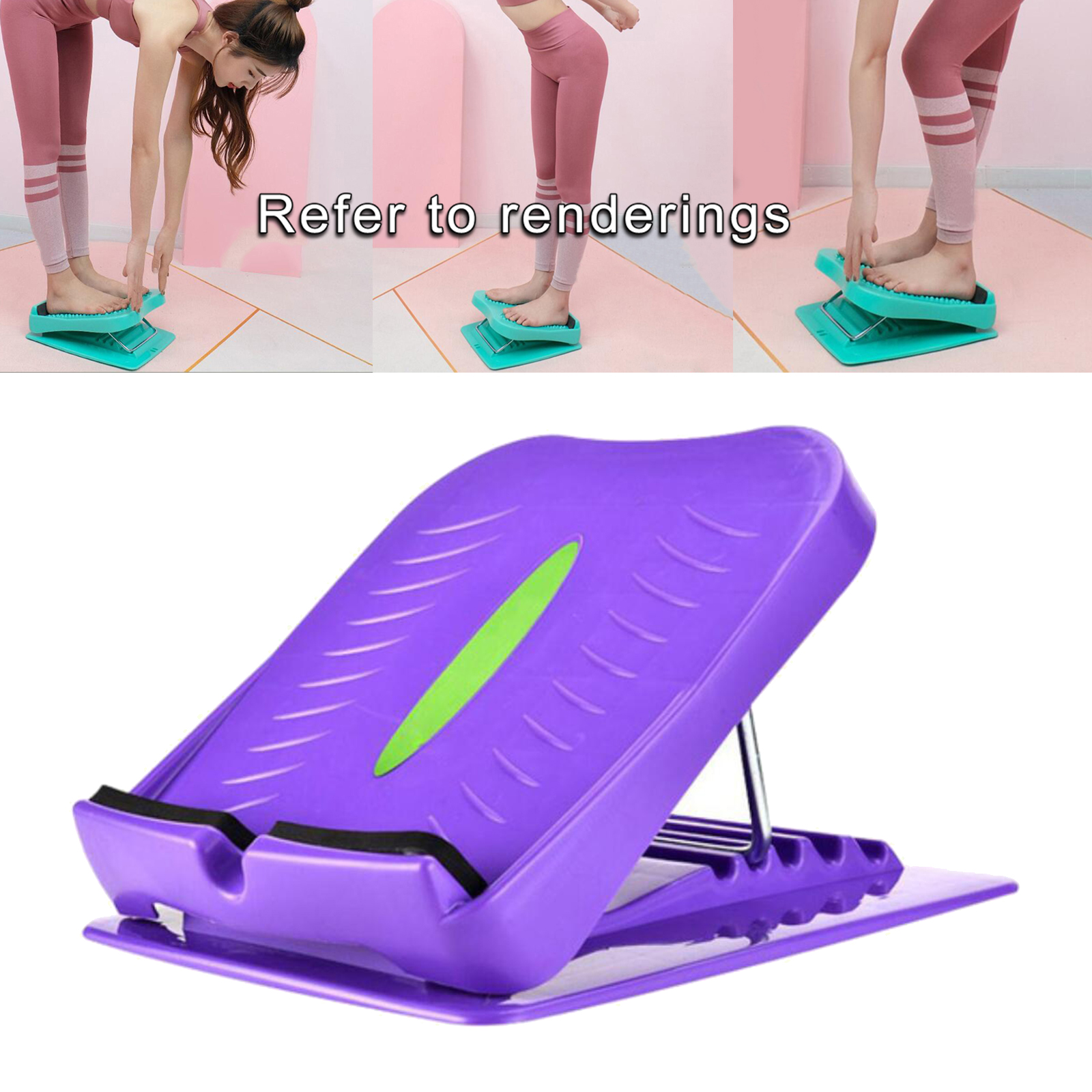 Portable Calf Stretcher 5 Level Incline Boards Foo... – Grandado