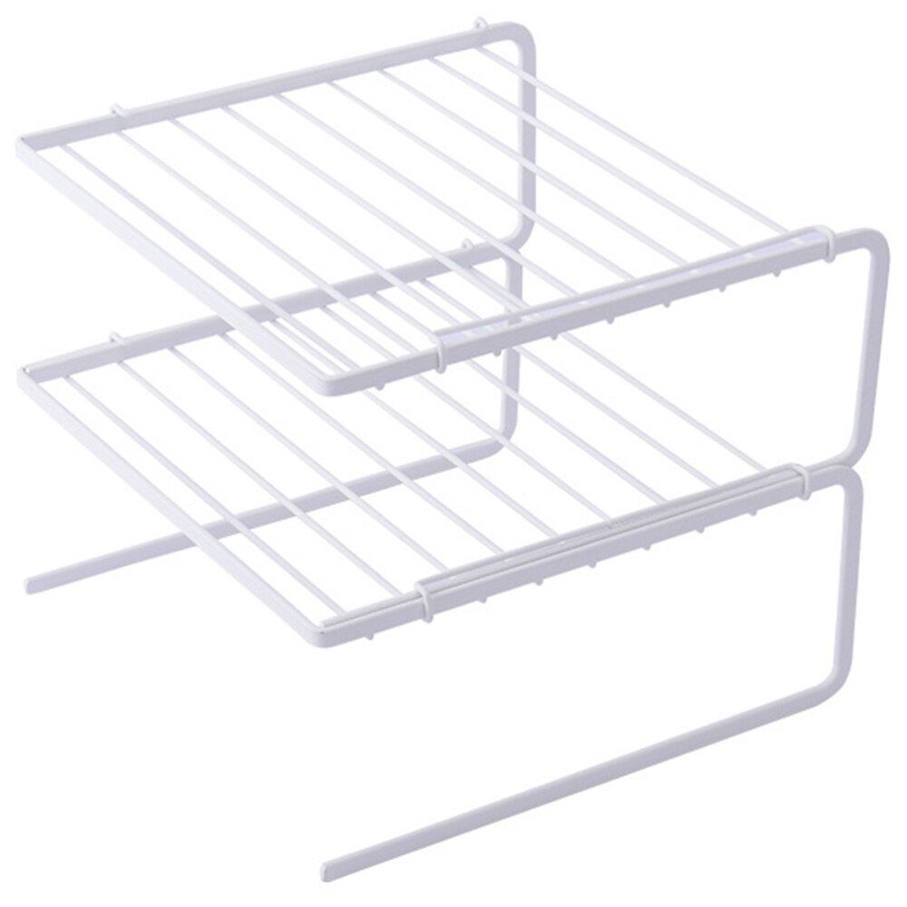 1pc 2 Layer Iron Storage Rack Dish Sink Rack Dish ... – Grandado