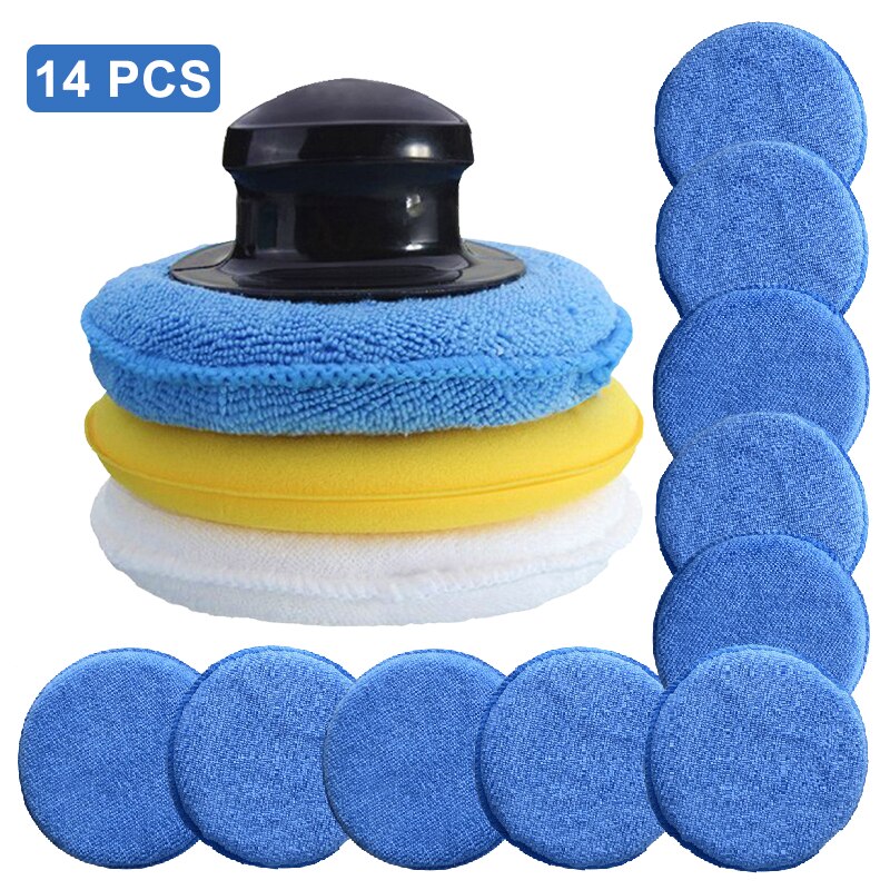 14Pcs Auto Polijsten Kit Hoge-Dichtheid Polijsten ... – Grandado
