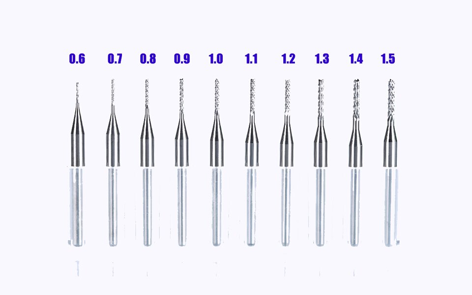 UCHEER 5/10pcs 3.175mm Carbide Tungsten Corn Cutte... – Grandado