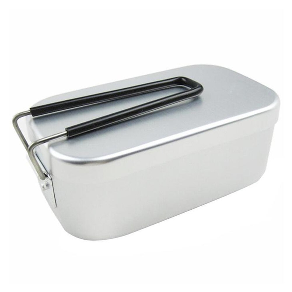Travel Camping Aluminum Square Lunch Box Foldable ... – Grandado