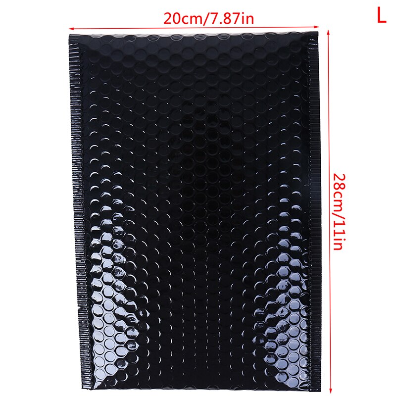 10 Pcs Black Aluminiumfolie Mailers Envelop Waterd... – Grandado