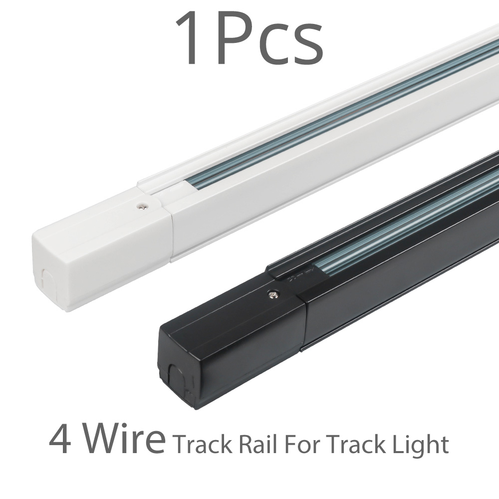 1 Meter Track Rail 2 Wire 4 Wire Track Light Conne... – Vicedeal