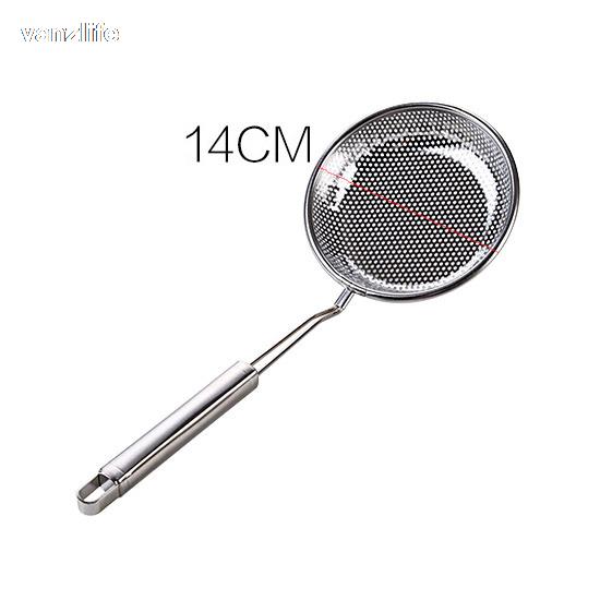 Stainless steel frying colander household fence me... – Vicedeal