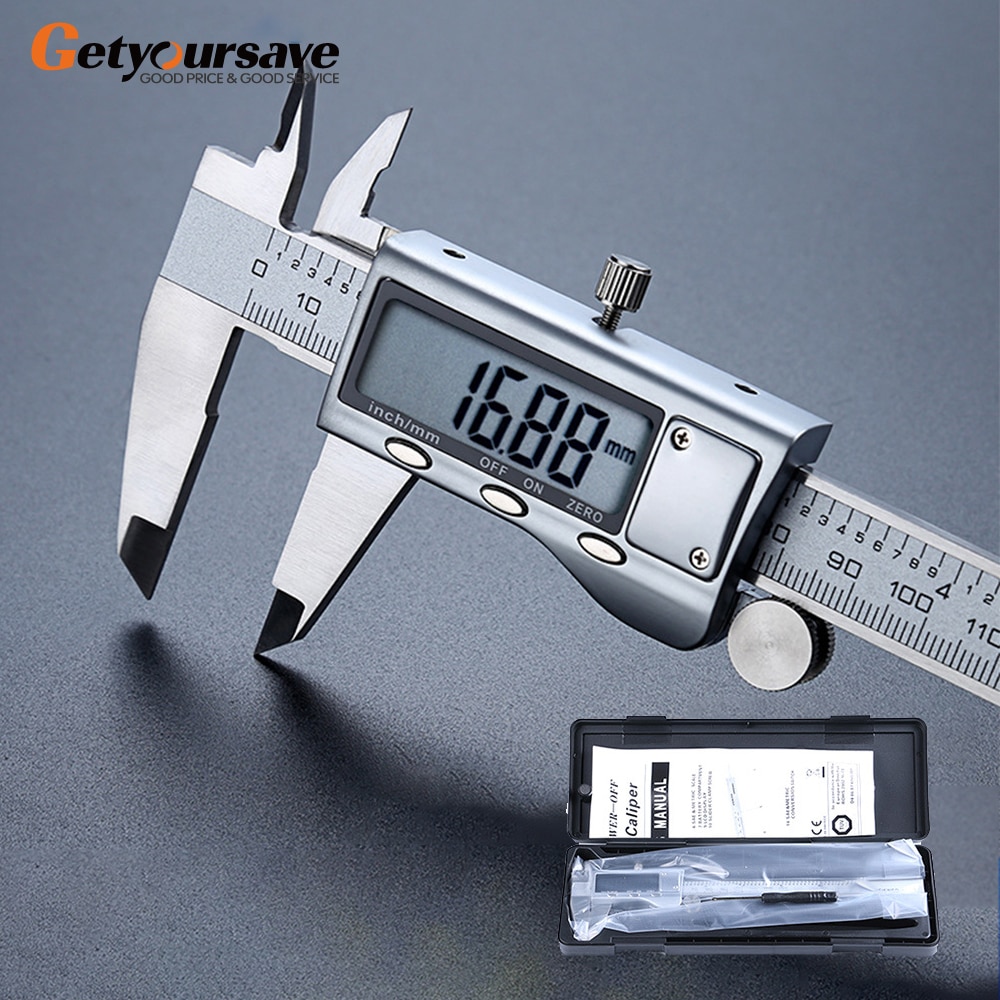 Getyoursave Digital Caliper 6 inch Electronic Vern... – Grandado