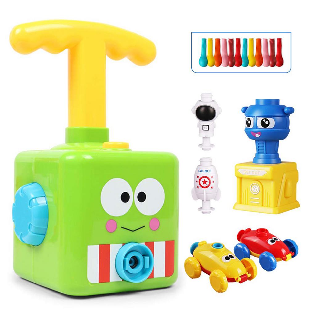 Power Balloon Car Launch Tower Toys Inertial Power... – Grandado