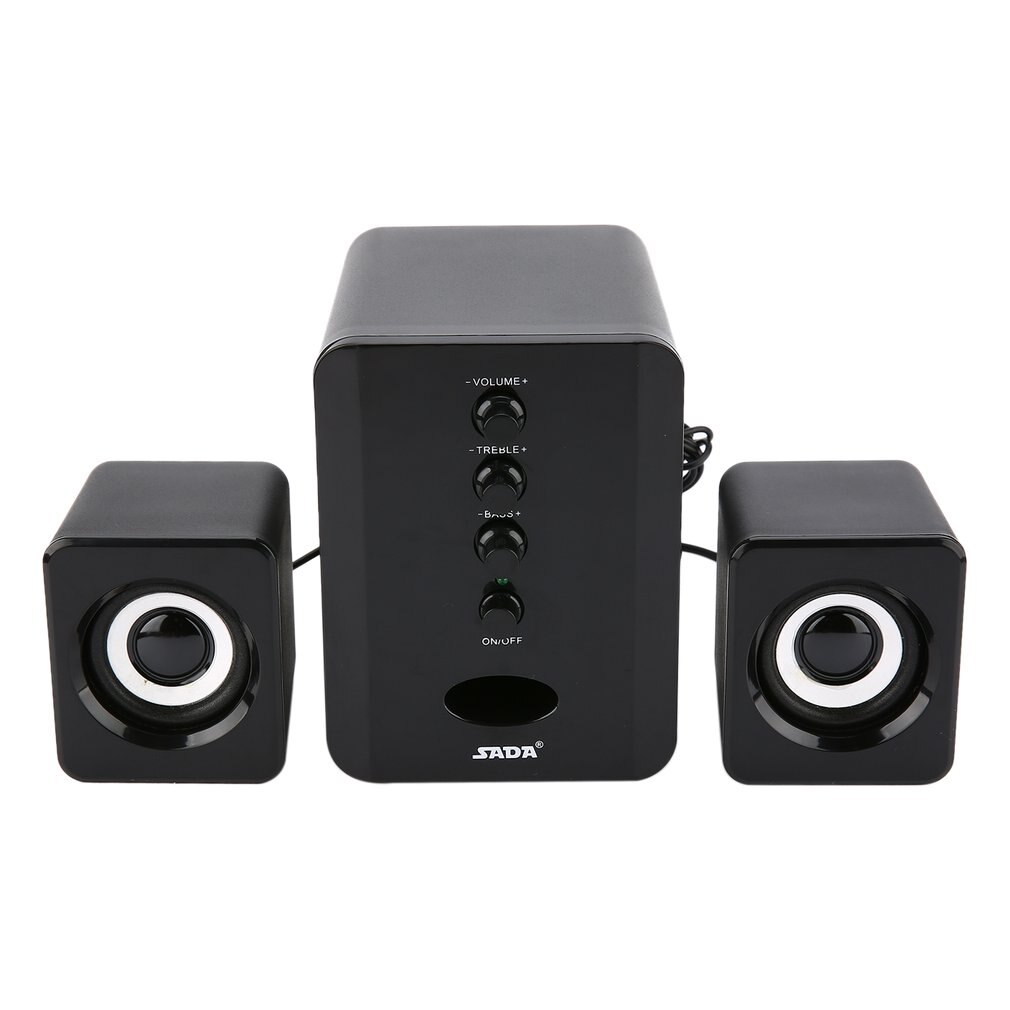 SADA D-202 USB Wired Combination Speakers Computer... – Vicedeal