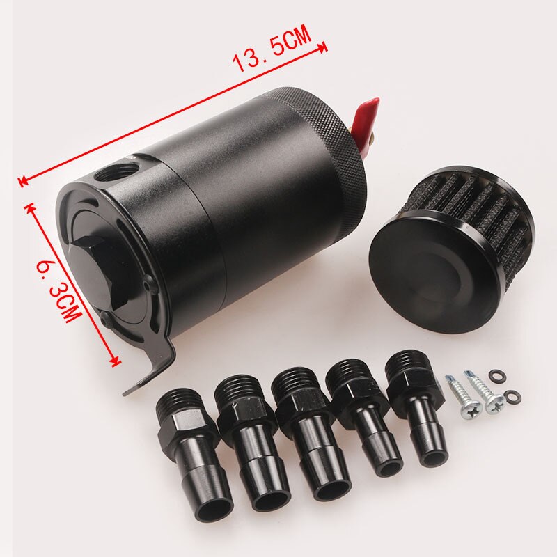 Oil Catch Can Tank 2 Port with Removable Valve Fue... – Grandado