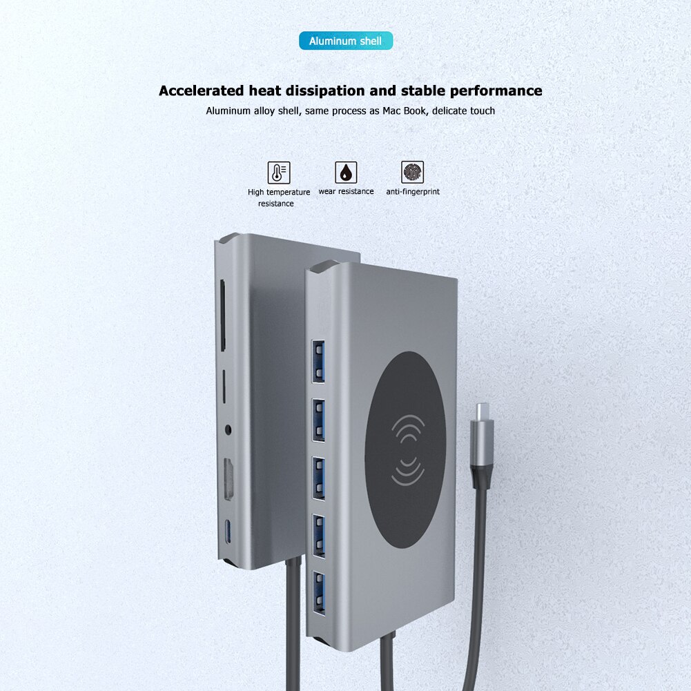 13in1 Dock Station USB Hub USB TypeC to Multi USB ... – Vicedeal