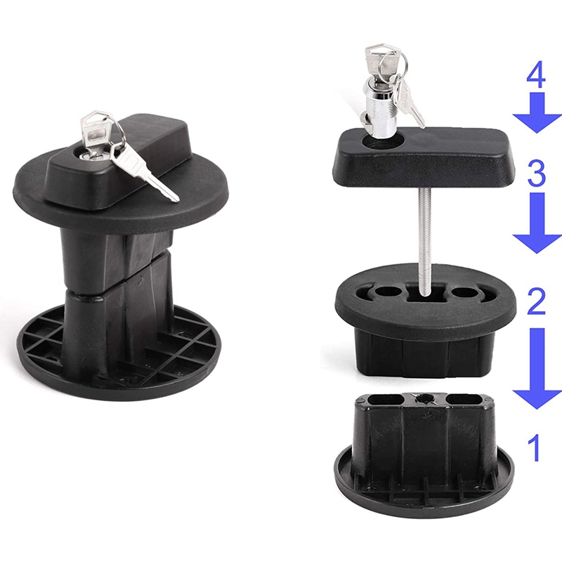 Gas Can Mount, Oil Mounting Lock 5Gallon Gas Tank ... – Vicedeal