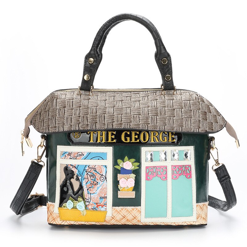 Vrouwen Huis Borduren Mevrouw Handtas Prachtige Bo... – Grandado