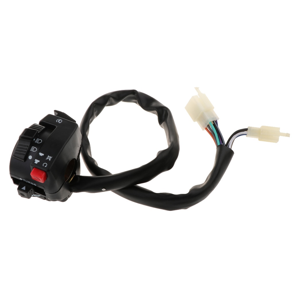 Kill Start Turning Light Choke Horn Switch Button ... – Grandado
