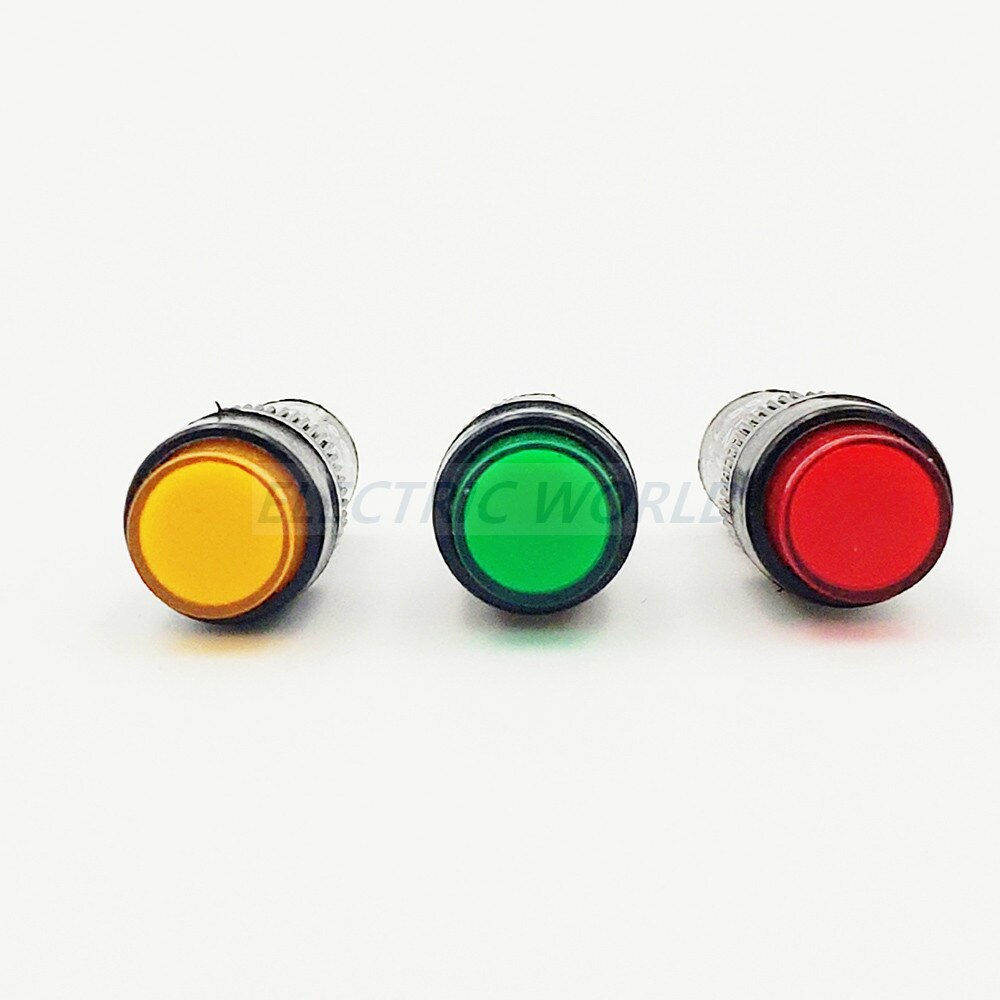 LED Metal Indicator light 12mm waterproof Signal l... – Vicedeal
