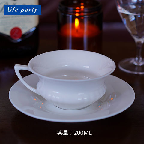 Nordic Ceramic Coffee Mug Embossed Hollow European... – Grandado