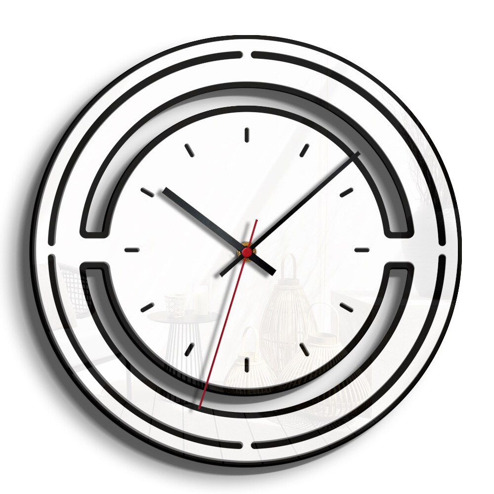 Nordic Clock Digital Simple Wall Clock Modern Bedr... – Grandado