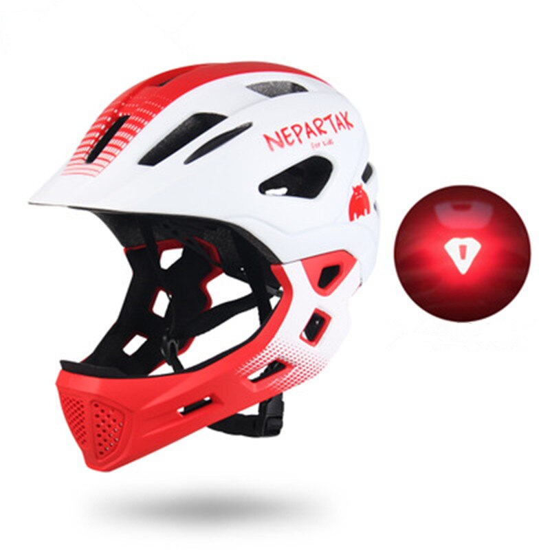 Kinderen Fietshelm Met Achterlicht Mtb Road Fiets ... – Grandado