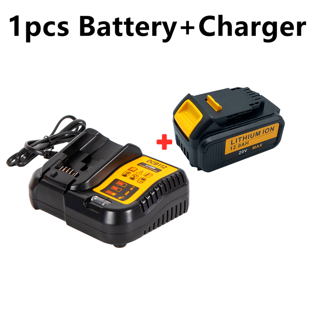 Original 20V 12000mah for Dewalt DCB200 Rechargeab... – Grandado