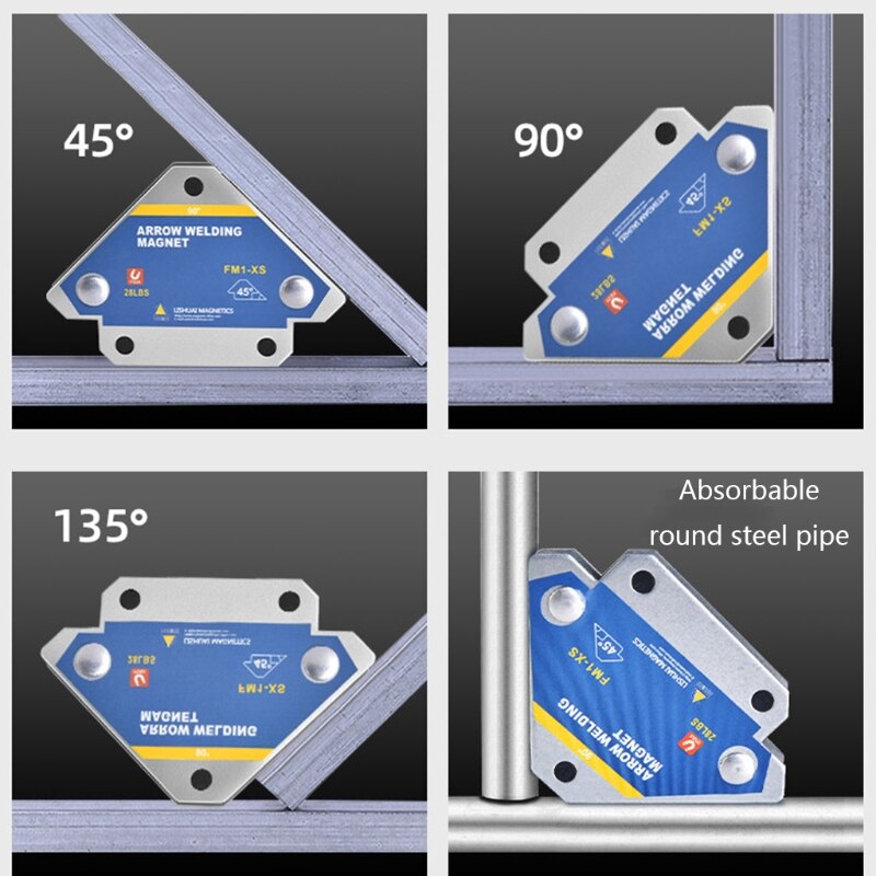 4pcs Triangle Welding Positioner with Magnetic 45°... – Vicedeal