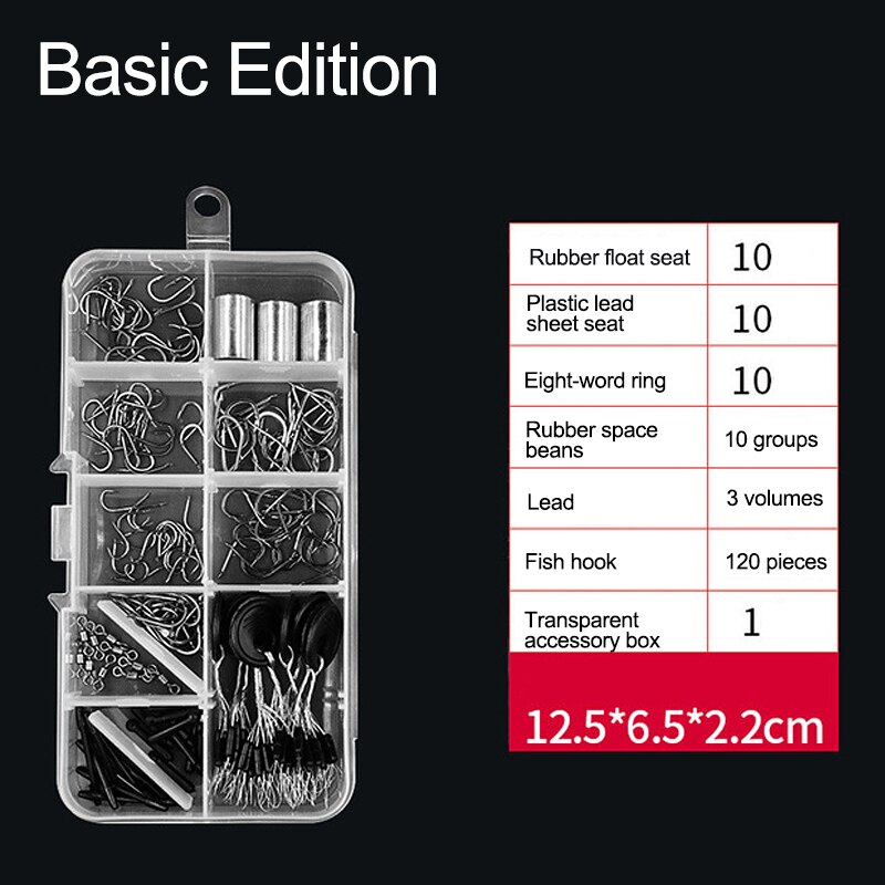 Fishing supplies set Iseini fish hook Lead Block S... – Grandado