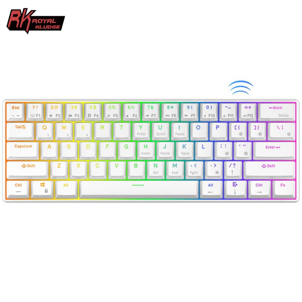 RK61 Royal Kludge Wireless Mechanical Keyboard Tri... – Grandado