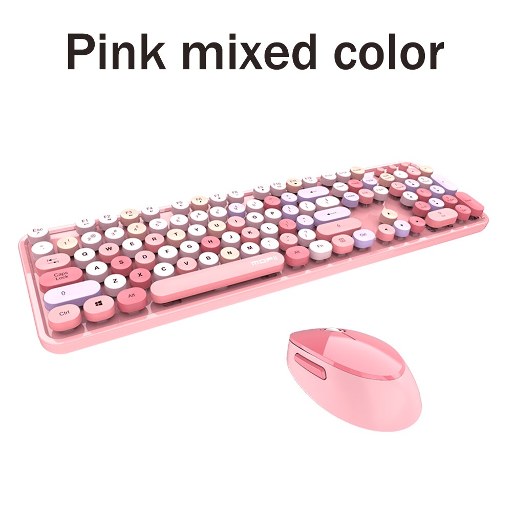 Sweet Mixed Color Cute Portable 2.4Ghz Wireless Ke... – Vicedeal