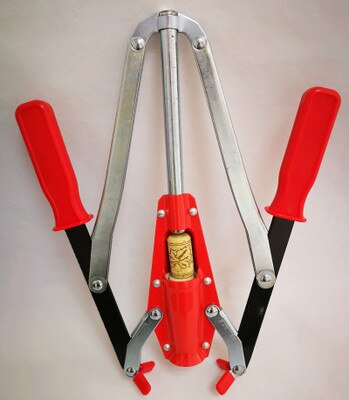 Double Lever Hand Corker Wine Bottle Corker with 2... – Grandado