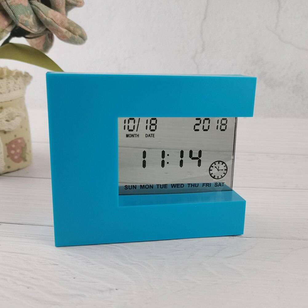 LCD Calendar Digital Display Home Decor Office Tim... – Vicedeal