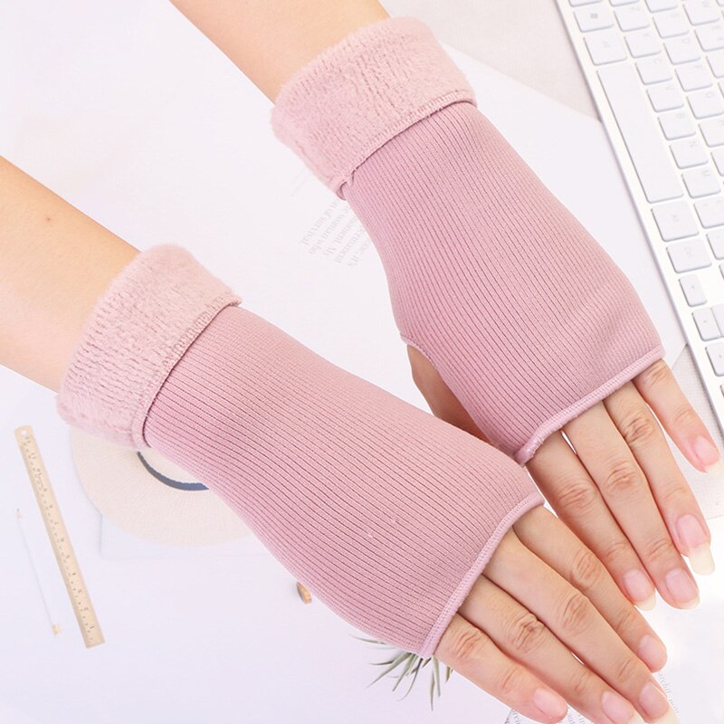 Winter Female Knit Thicken Touch Screen Typing Mit... – Grandado