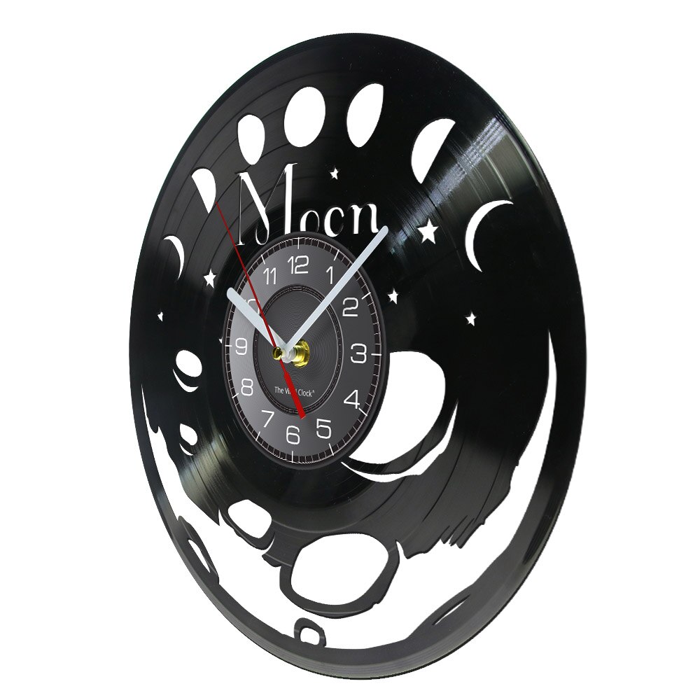 Phase of The Moon Vintage Vinyl Record Wall Art Be... – Vicedeal