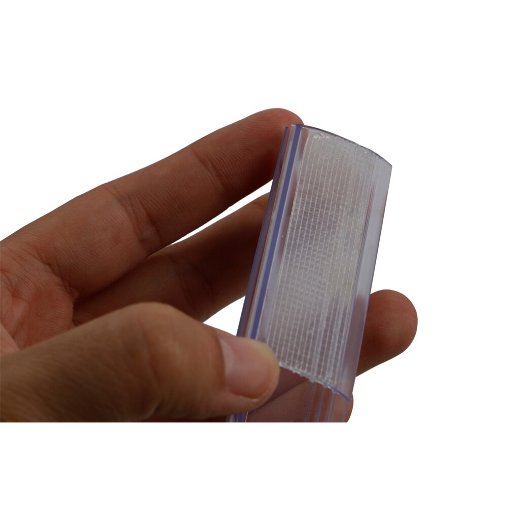 Glass Wood Shelf Edge Grip Strip Shelf Mounting Da... – Grandado