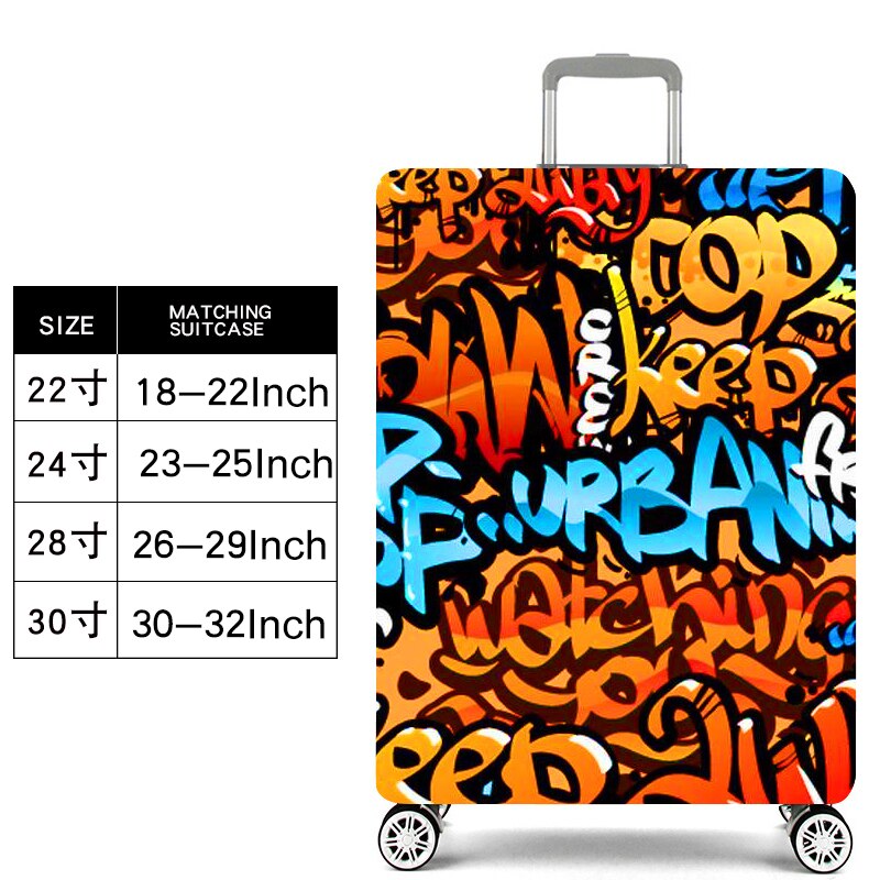 DIY Thicker Luggage Cover Suitcase Case Travel Acc... – Vicedeal