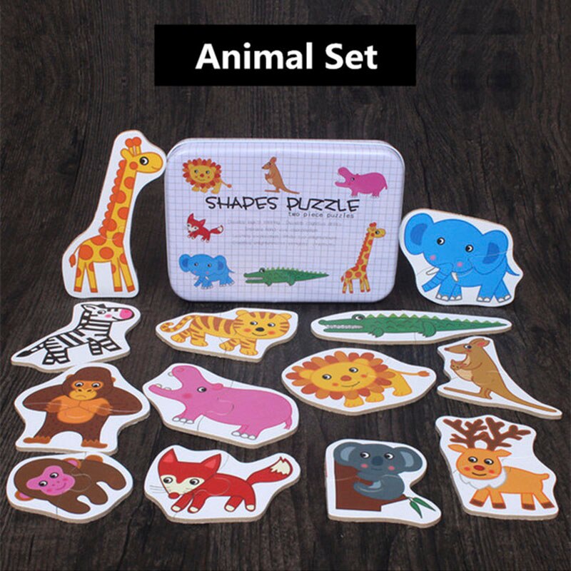 Dinosaurussen Puzzels Voor Peuters Met Opbergdoos ... – Vicedeal