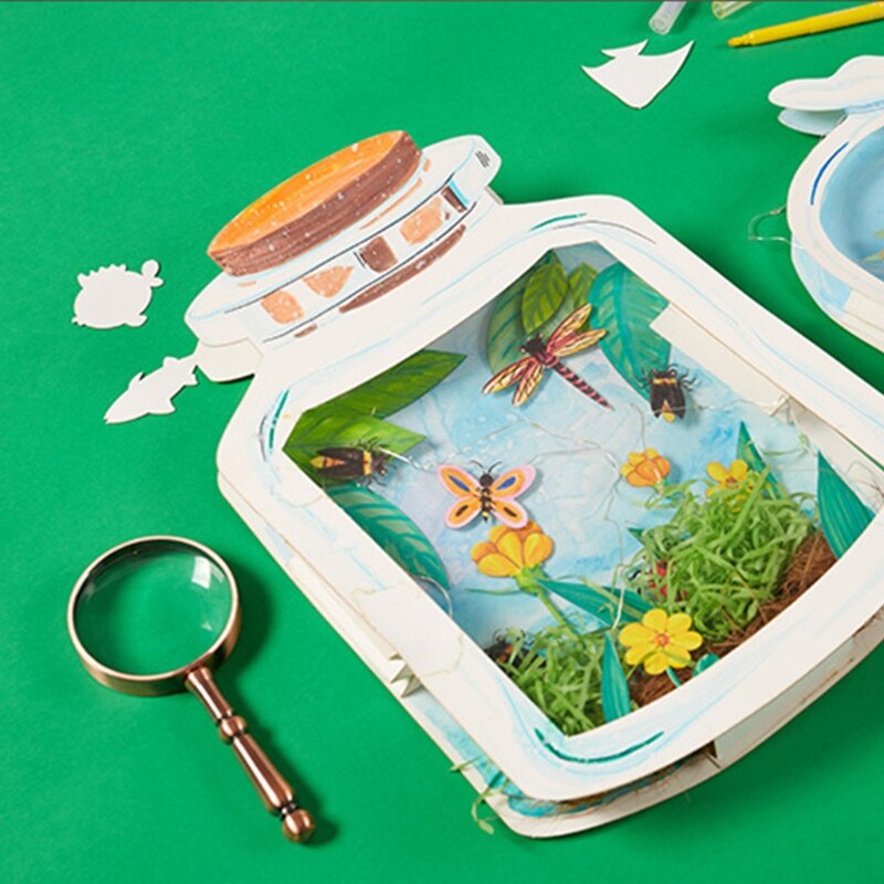 DIY Drawing Fish Insect Bottle Coloring Craft Kit,... – Grandado