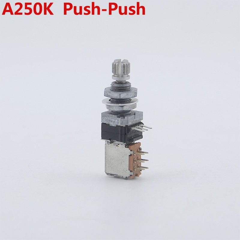 1 stuk GuitarFamily A250K Push Push Pot Potentiome... – Vicedeal