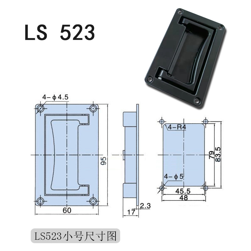 Hidden Handles For The Cabinet Zinc Alloy Square H... – Vicedeal