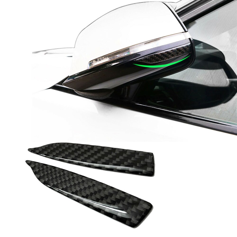 2 st universal kolfiber bil backspegel trim sidosp... – Grandado